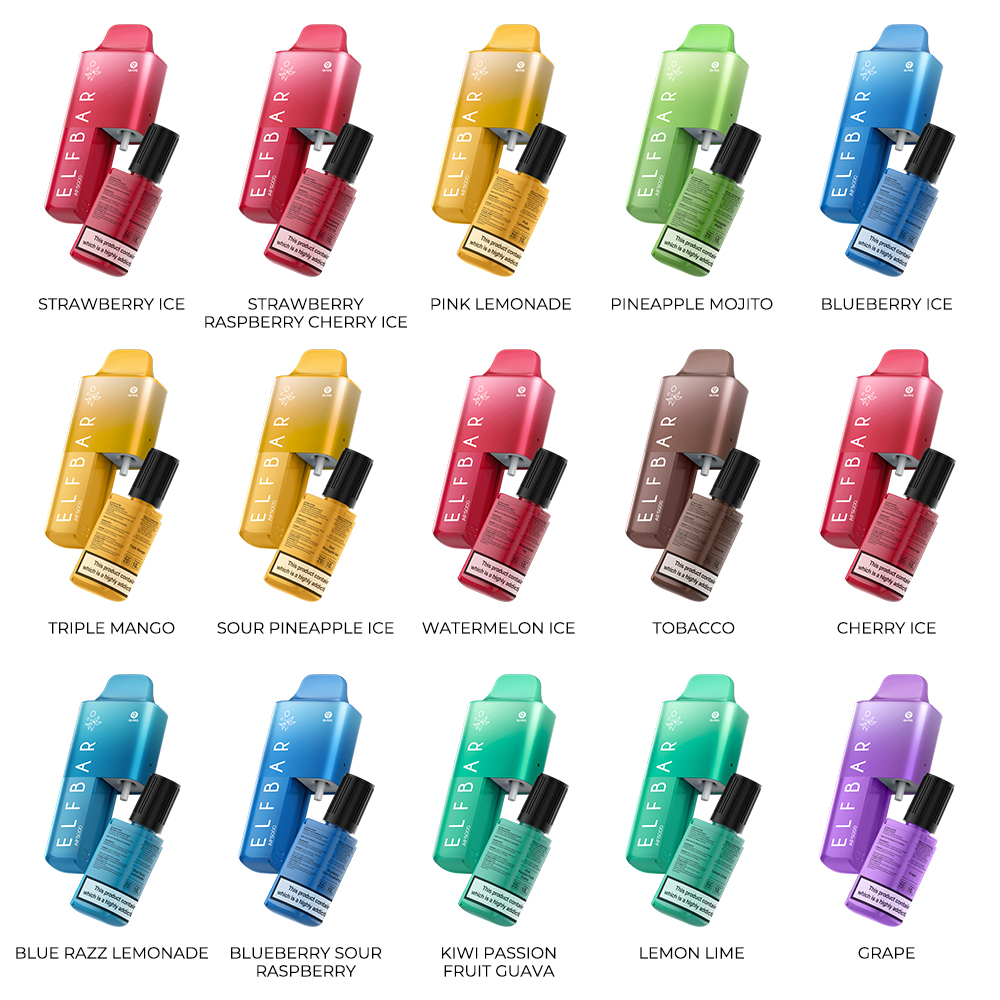 ELFBAR AF5000 Rechargeable Device - Deep Vaping UK