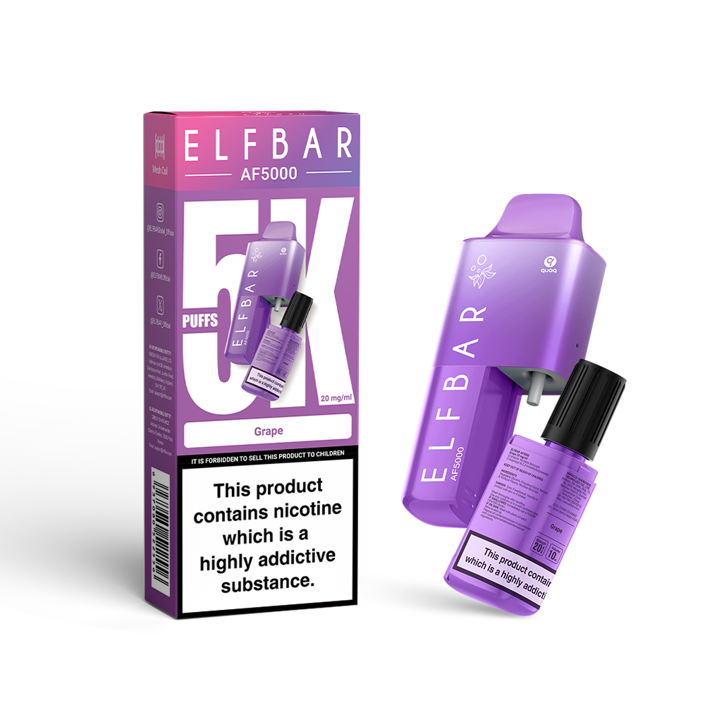 ELFBAR AF5000 Rechargeable Device - Deep Vaping UK