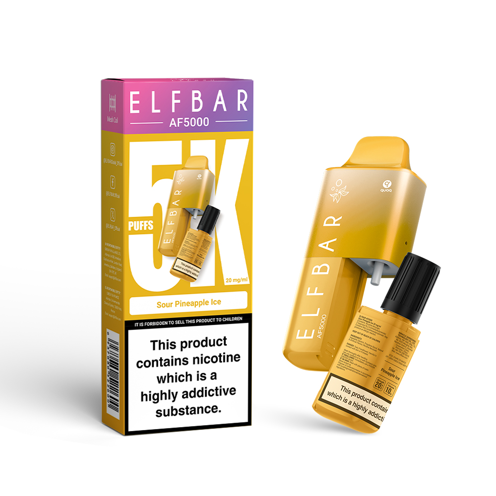 ELFBAR AF5000 Rechargeable Device - Deep Vaping UK