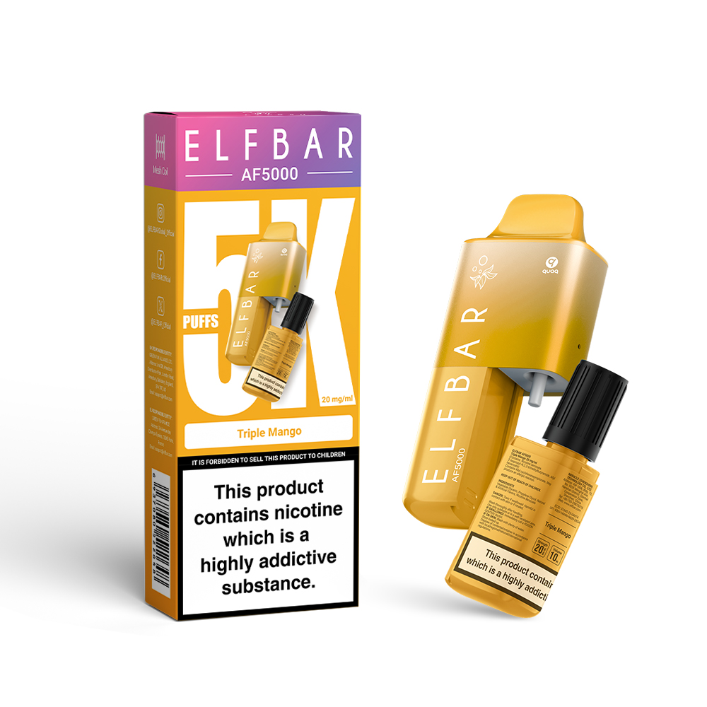 ELFBAR AF5000 Rechargeable Device - Deep Vaping UK